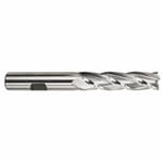 MORSE 44544 4587 Center Cutting Long Length Single End End Mill, 3/4 in ...